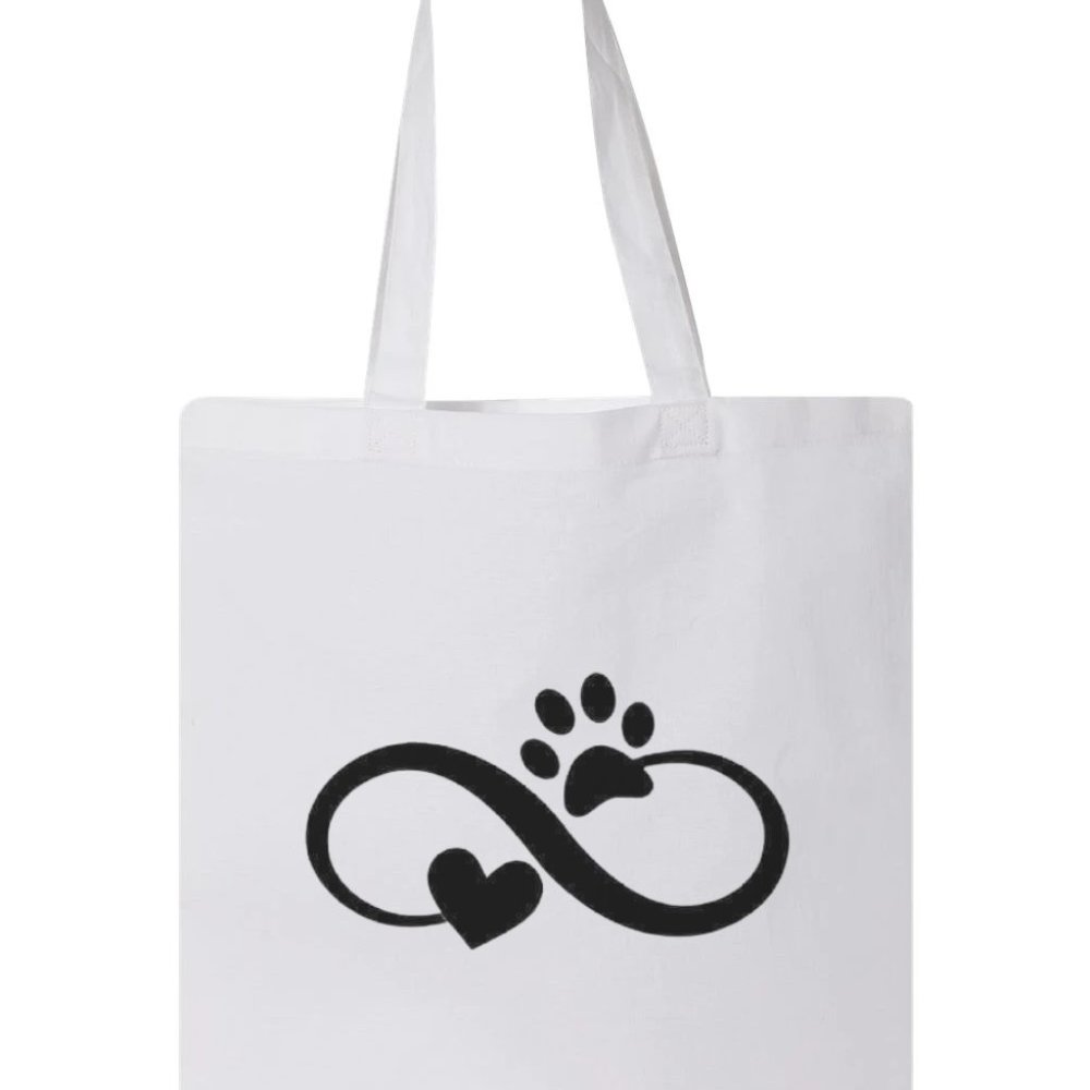 Paw Print Cat Dog Infinity Symbol Heart Dog Lover Des… - Gem